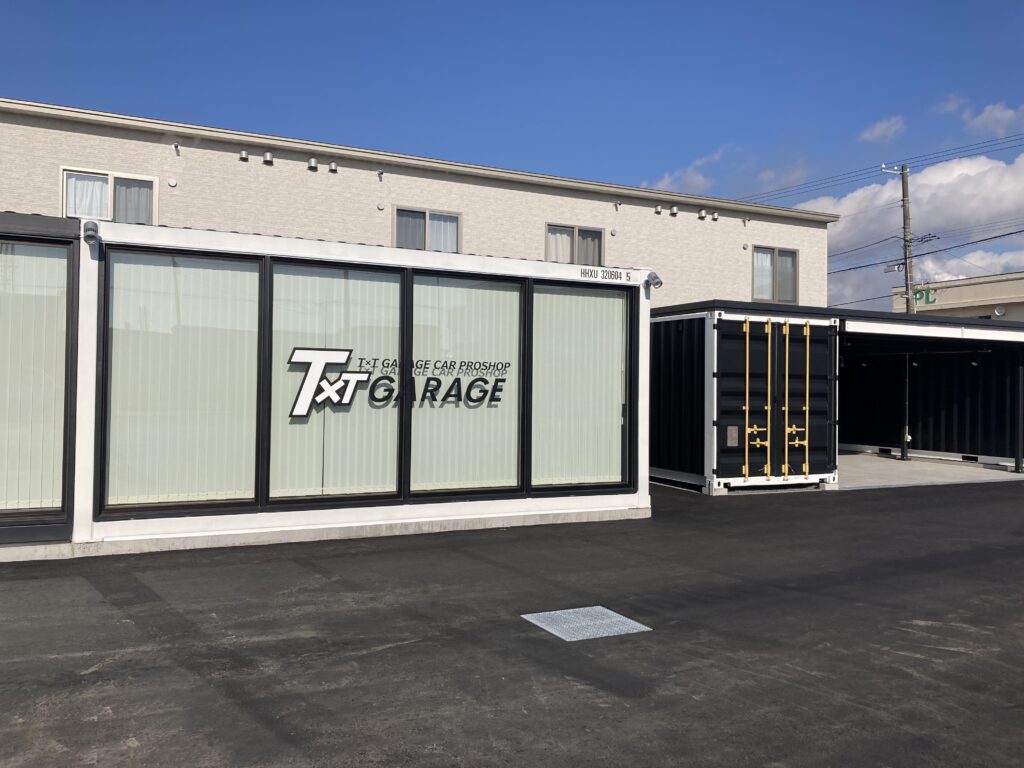 T×T GARAGE様 苫小牧店（BIBox Custom） - コンテナモジュールとトレーラーハウスの総合ブランドBIBox